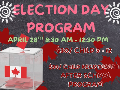 Election Day HALF-DAY Program April 28 | Register | Centre Greene - NEQ ...